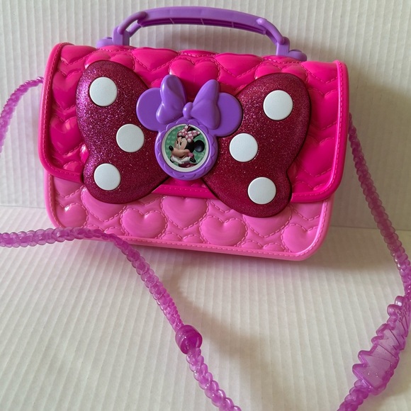 Disney | Toys | Disney Junior Minnie Mouse Plastic Purse Kids Girls ...